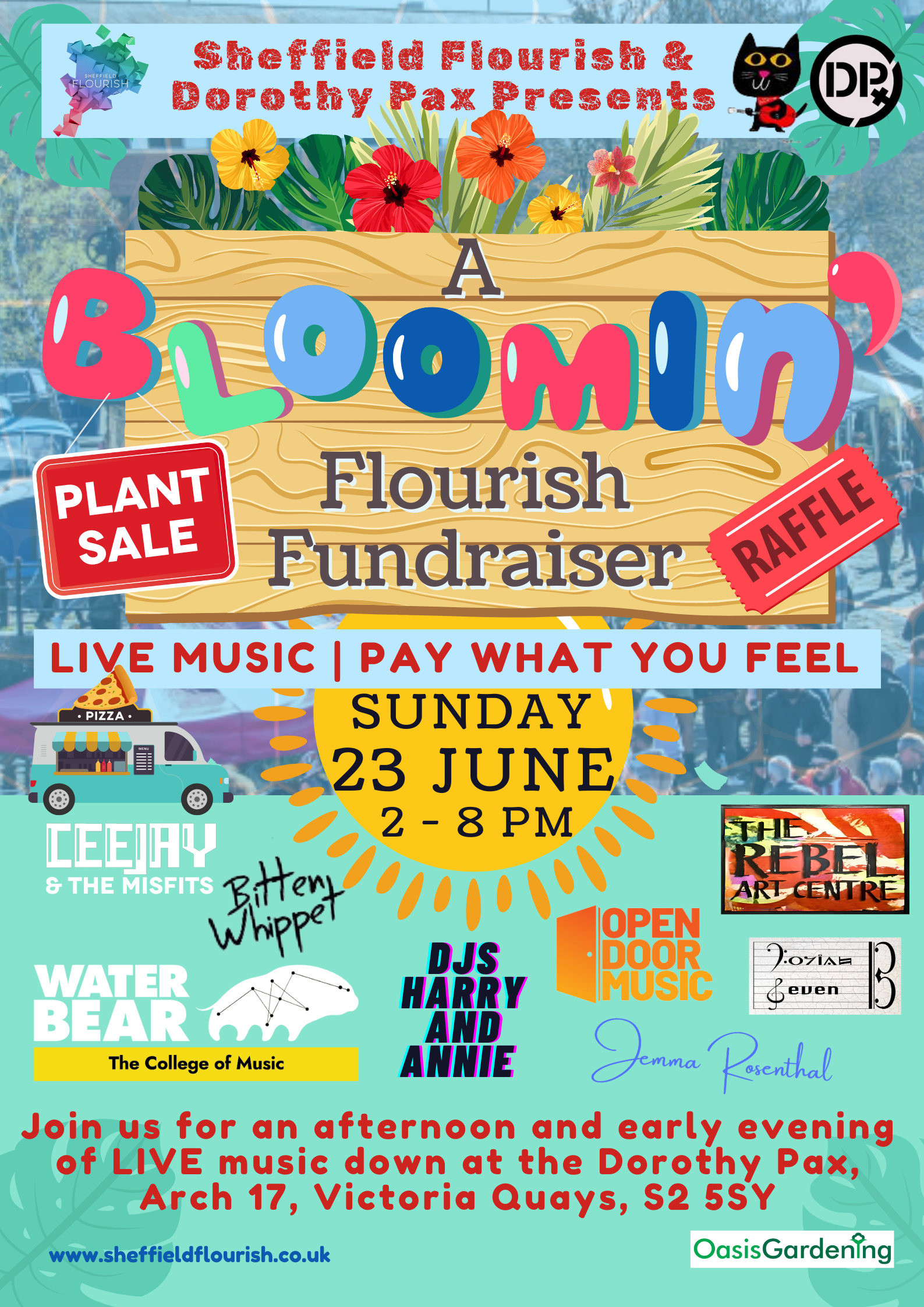 A Bloomin’ Flourish Fundraiser at Dorothy Pax | Sheffield Flourish
